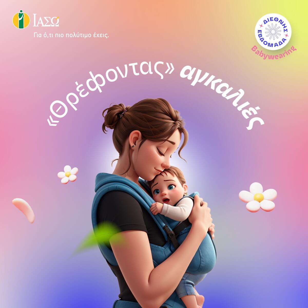 Διεθνής Εβδομάδα Babywearing - Θρέφοντας αγκαλιές