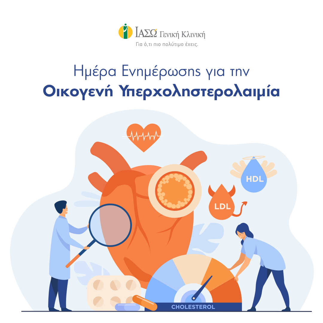 Οικογενής Υπερχοληστερολαιμία: Τι πρέπει να γνωρίζετε